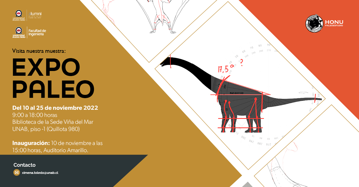 UNAB Sede Viña del Mar realizará la Expo Paleo 2022 - La Opinión Online